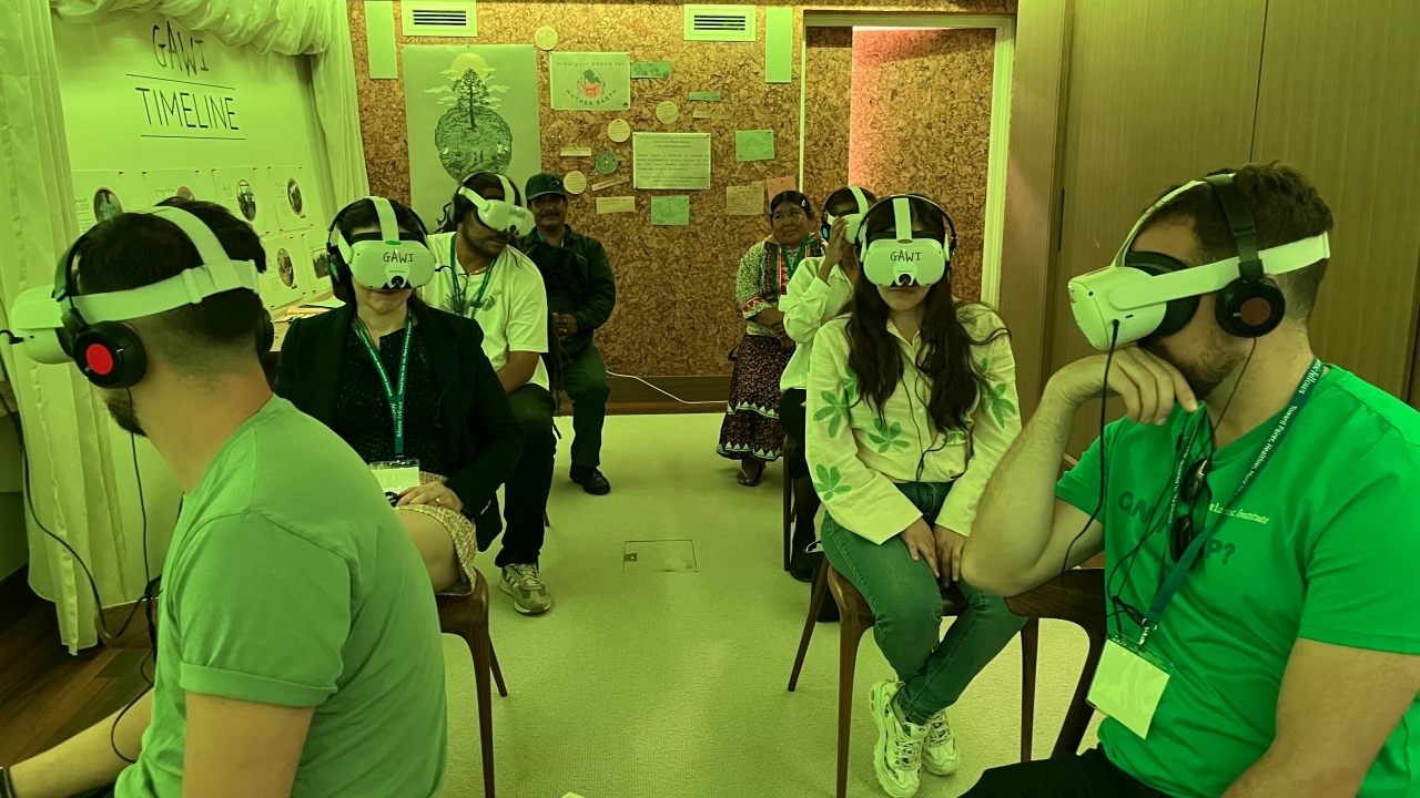 “I wanted to experiment and document how VR filmmaking can be an emancipatory practice for ...